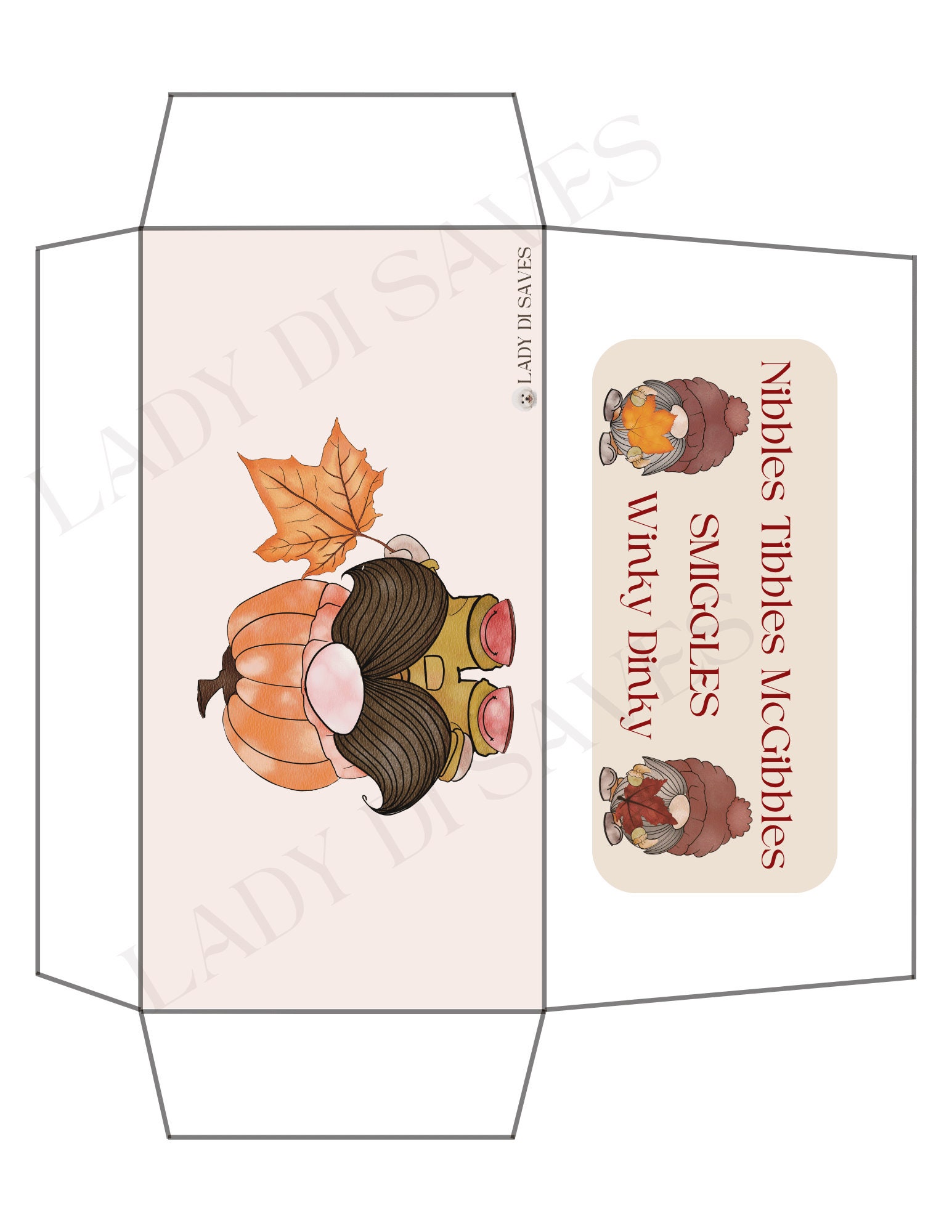 Three A6 Fall Gnome Brothers Mini Savings Challenges, Plus a Cash ...