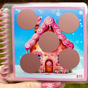 Home Sweet Home Gingerbread House Scratch off Savings Challenge BOOK ...