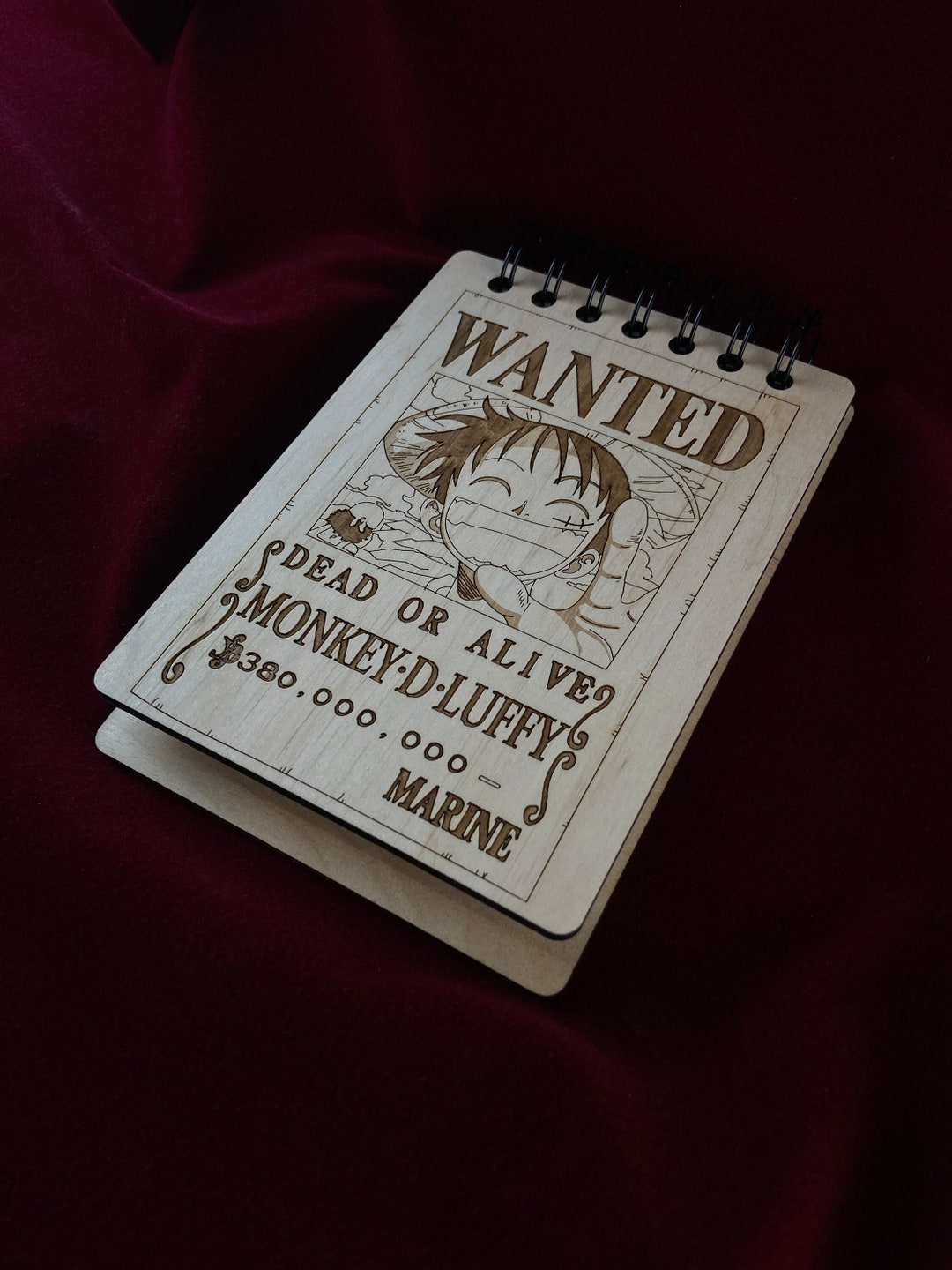 One Piece Anime Notebook Custom Sketchbook Notepad Personalized Gift ...