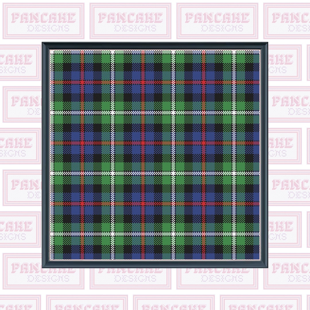 Argyll Tartan, PDF Cross Stitch Pattern, Traditional Wall Art, History ...