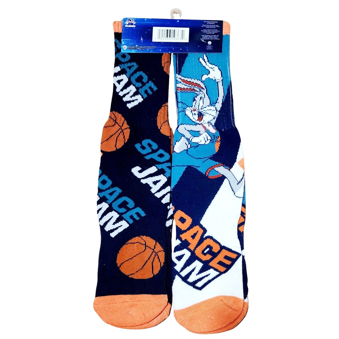 Space Jam Socks Bugs Bunny Socks Funny Socks Cartoon Socks Movie Socks ...