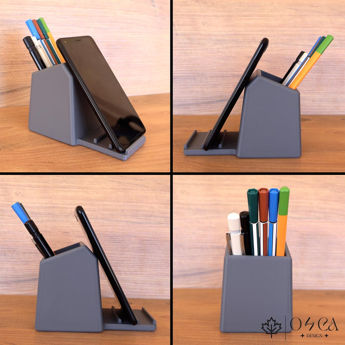 Phone Stand, Pencil Case, Desk Organizer, Study Gift, Cute Office Decor ...
