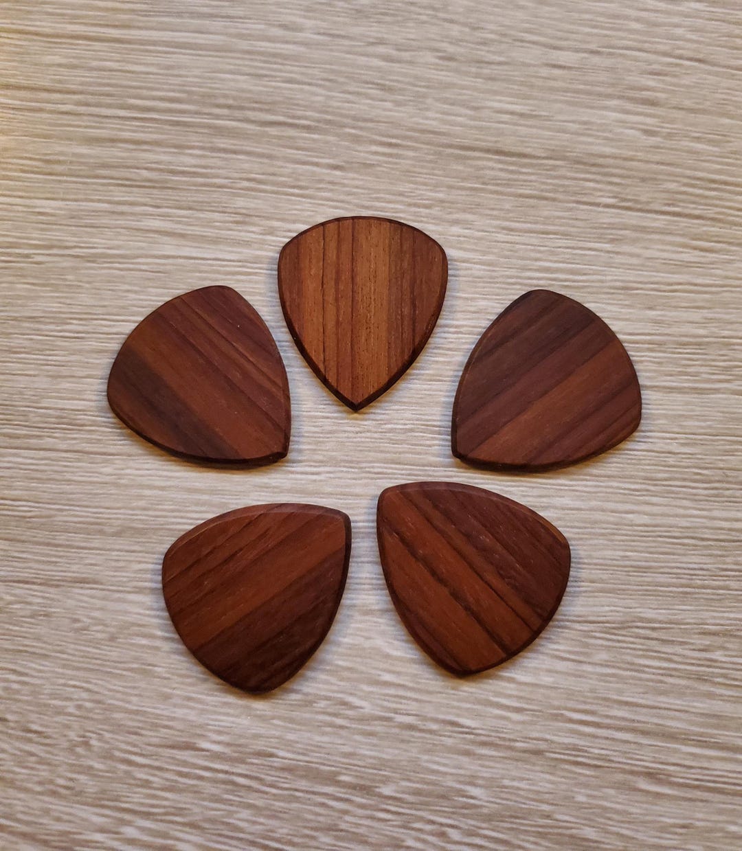 Rosewood Guitar Pick - Rosewood - Etsy