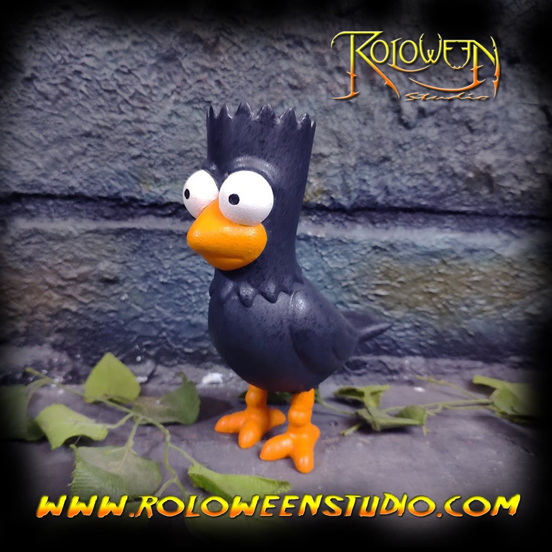 Raven Bart Figure 3D/ High Quality 3D Printing / PLA Filament/ Fan Art ...