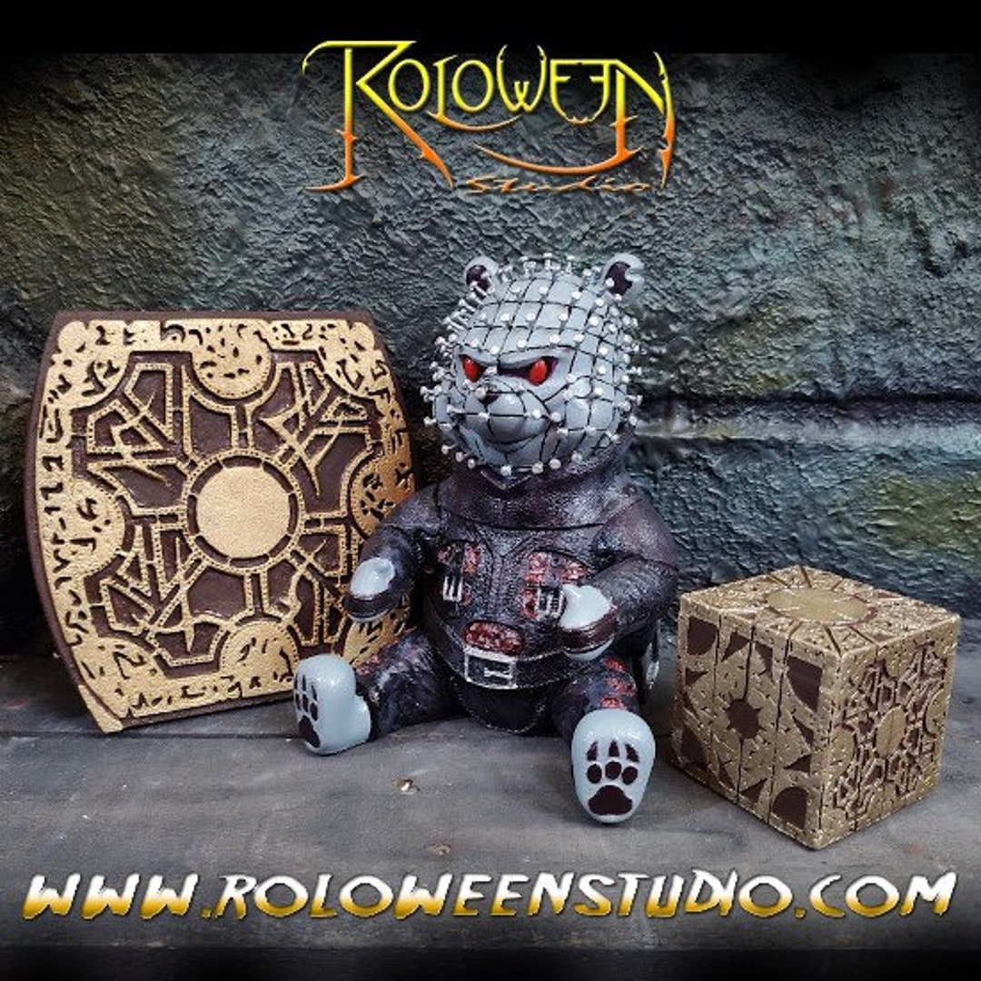 Winnie the Pinhead Pooh/ Bear 3d Print /hellraiser Lament Cube/ Puzzle ...