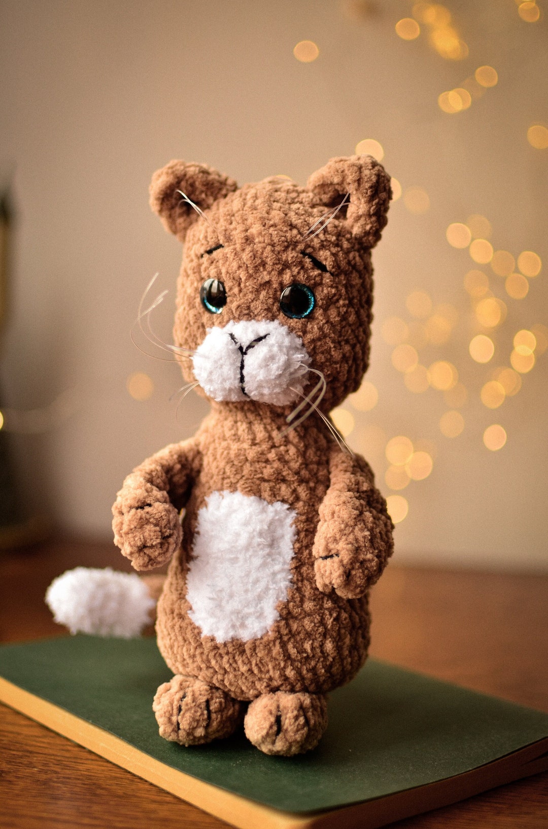 Bon Bon the Cat Crochet Pattern, Cute Crochet Cat Pattern, Crochet ...