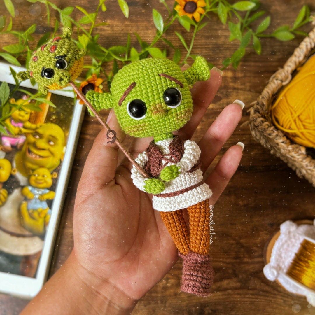 Shrek X Crochetina Digital Pattern ESP PDF - Etsy UK