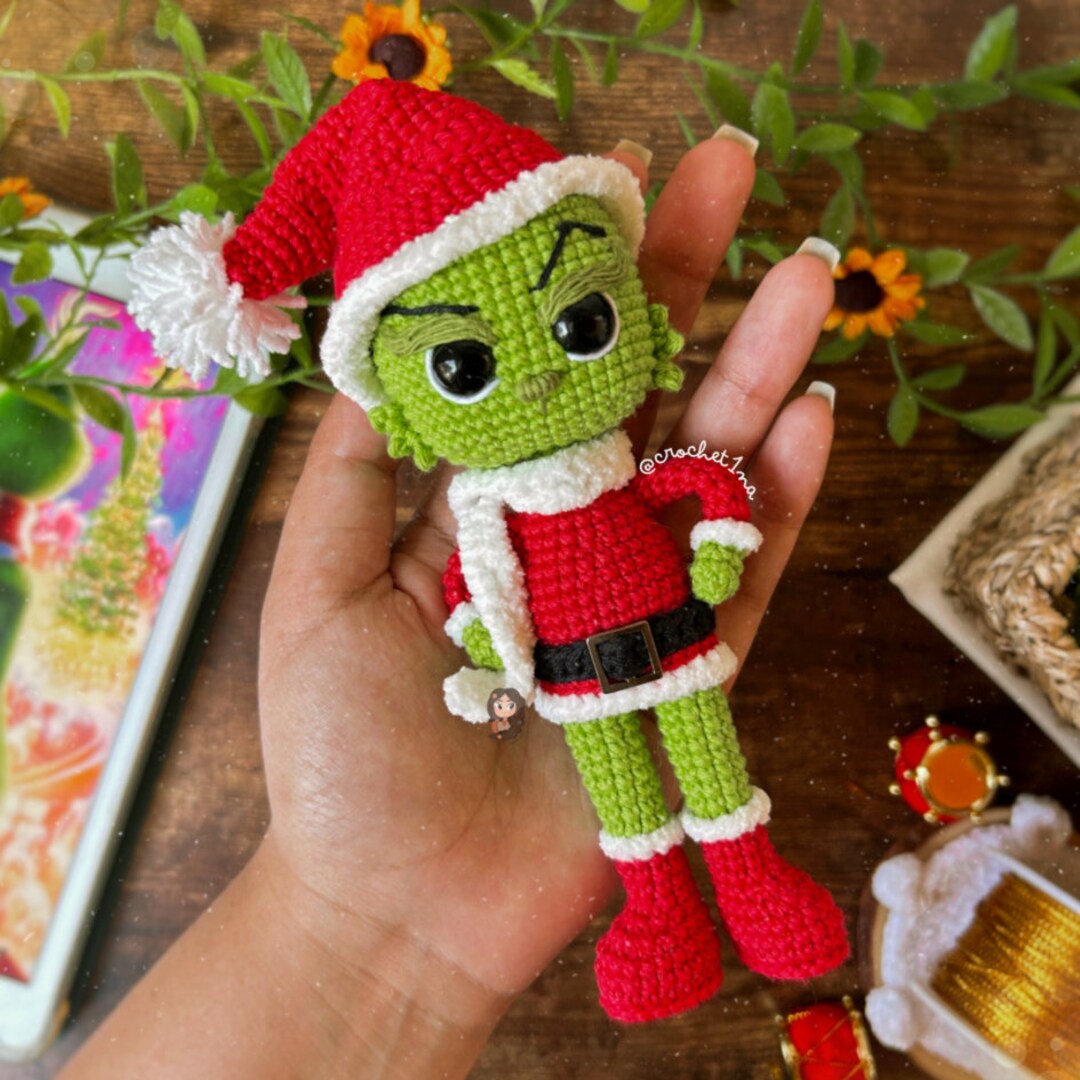 The Grinch X Crochetina PDF in SPANISH - Etsy