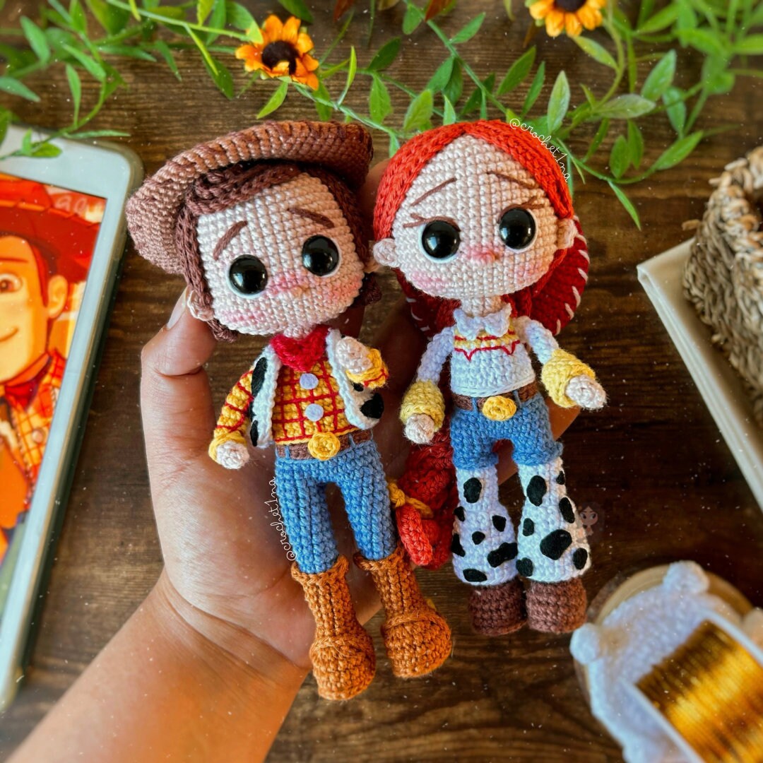 Jessie & Woody X Crochetina Digital Pattern ESP PDF - Etsy