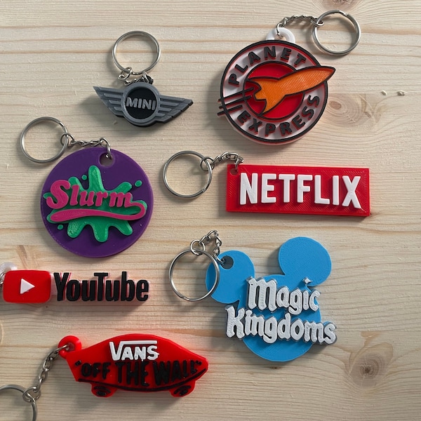 Logo Keychain - Etsy
