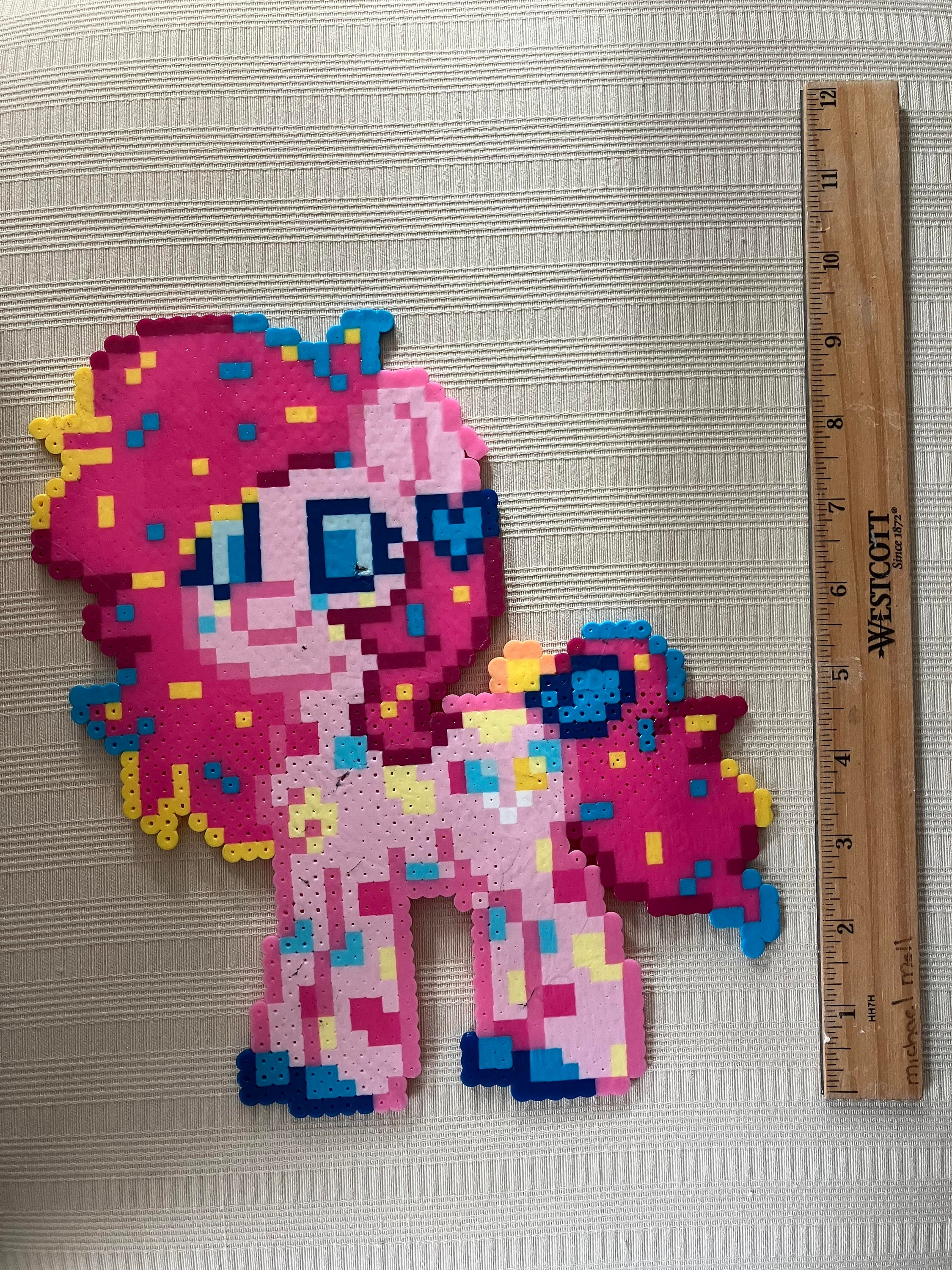 B GRADE Pinkie Pie Perler Fuse Bead 9x8 Inches - Etsy