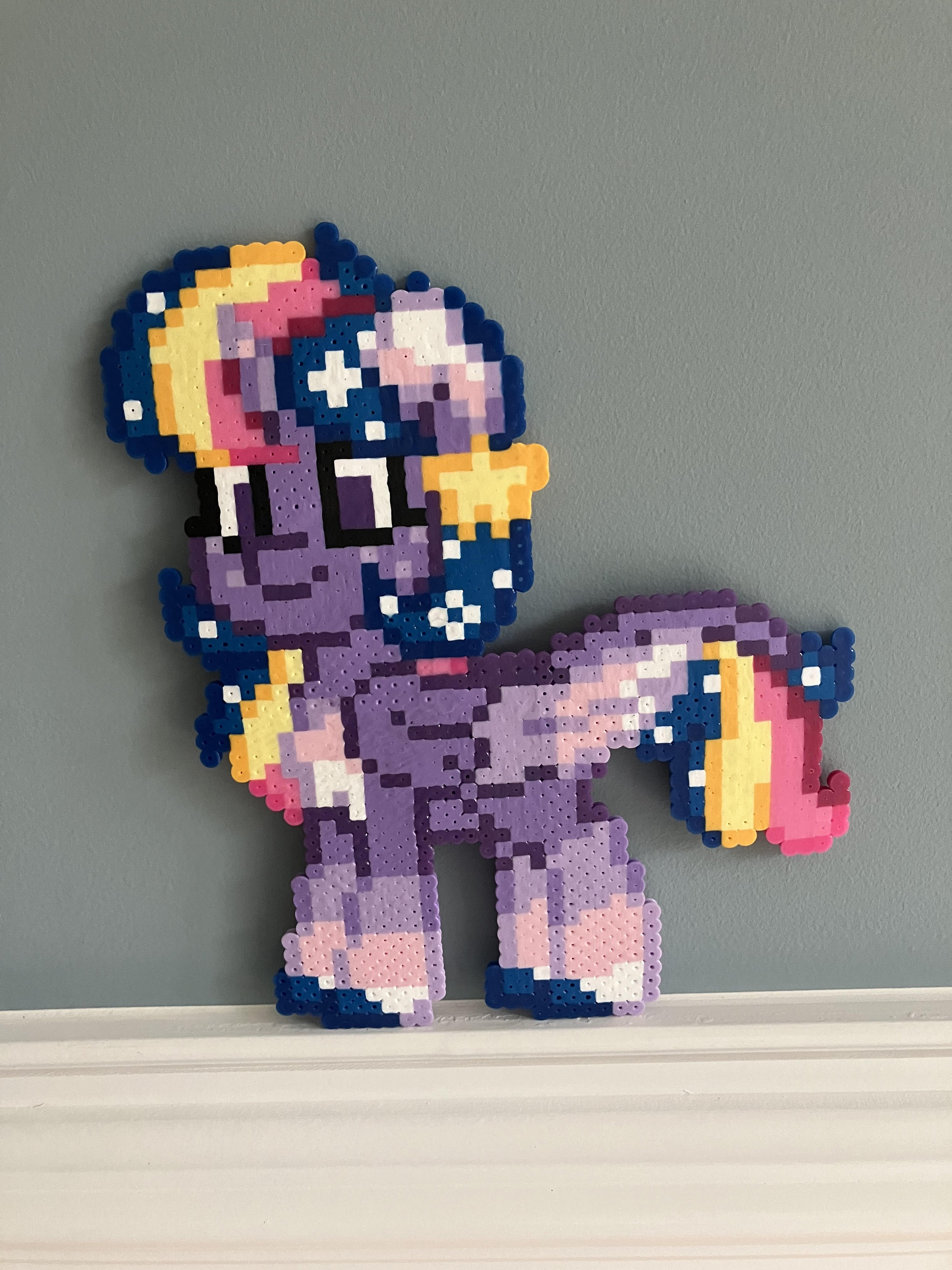 Twilight Sparkle Mlp Perler Fuse Bead 9x7.5 - Etsy