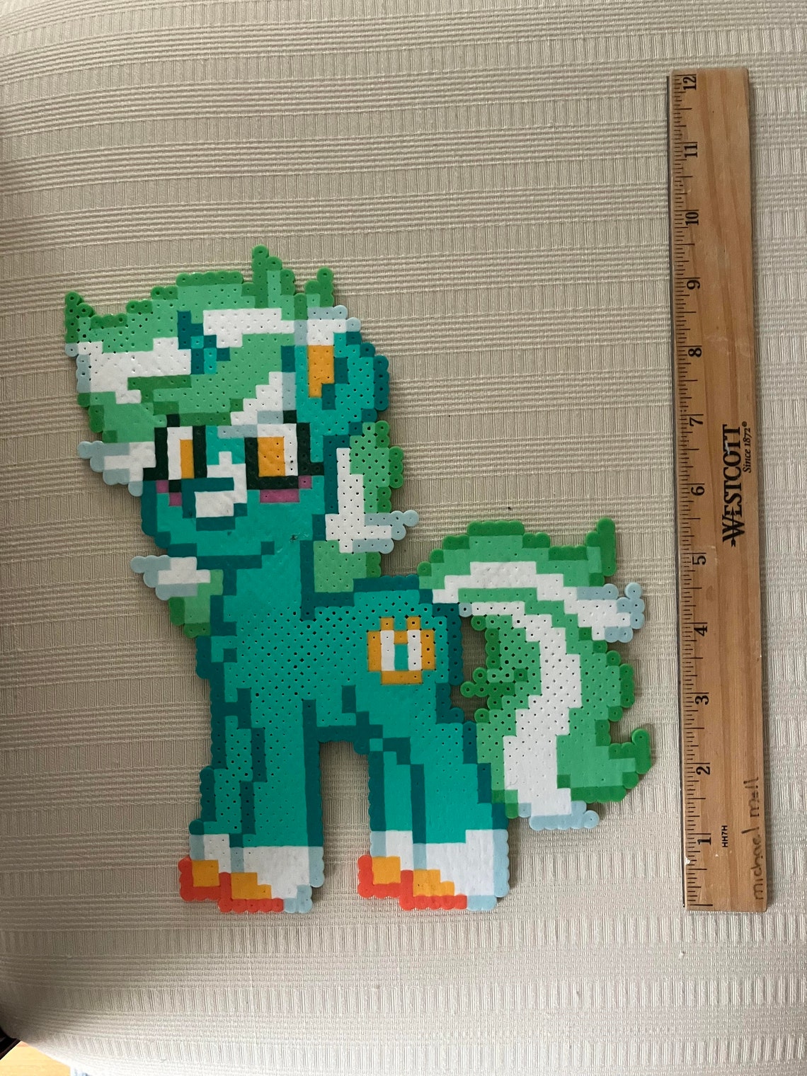 B Grade Lyra Heartstrings Mlp Perler Fuse Beads 7.5x9.5 - Etsy