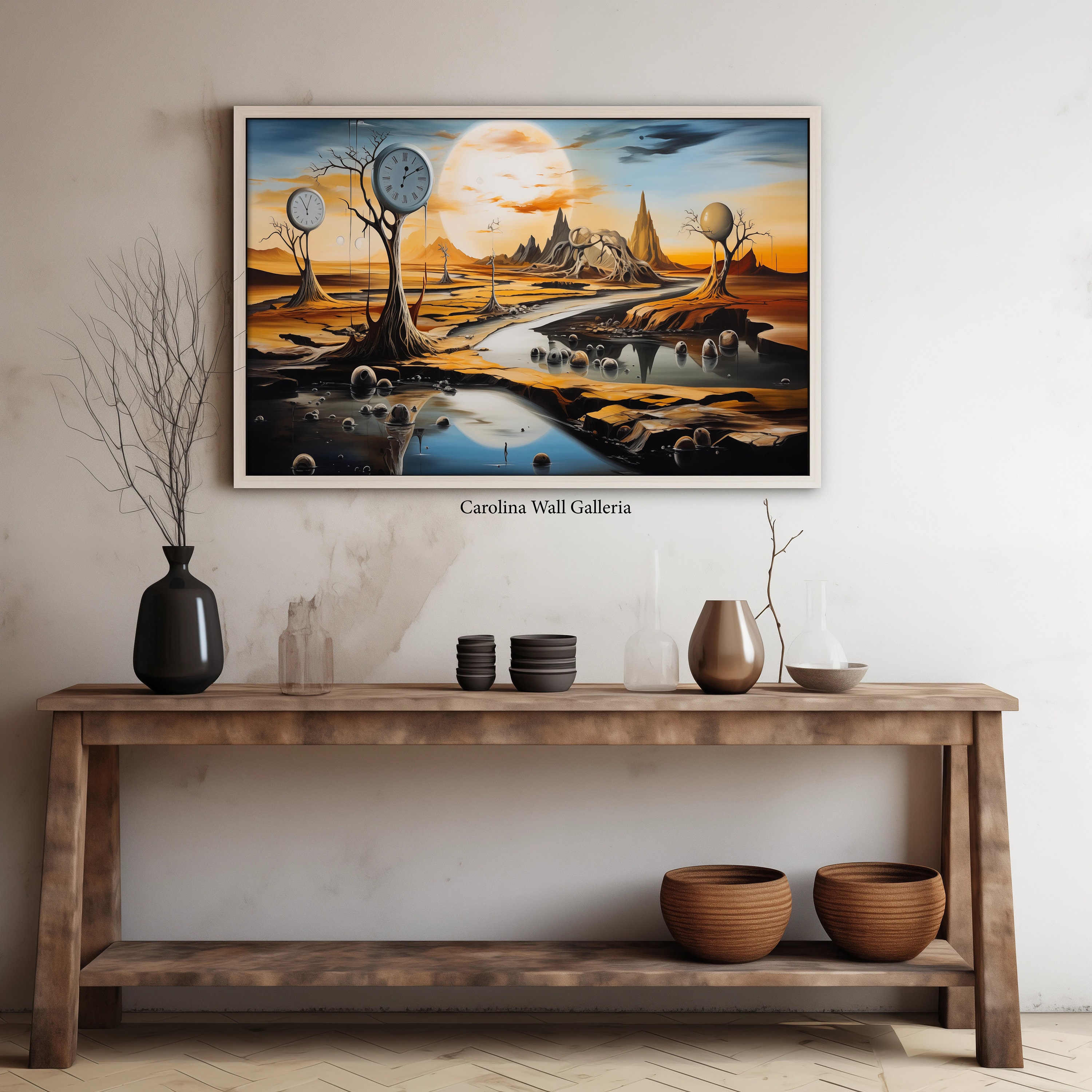 Salvador Dali Inspired Sea Landscape Print, Digital Download, Large ...