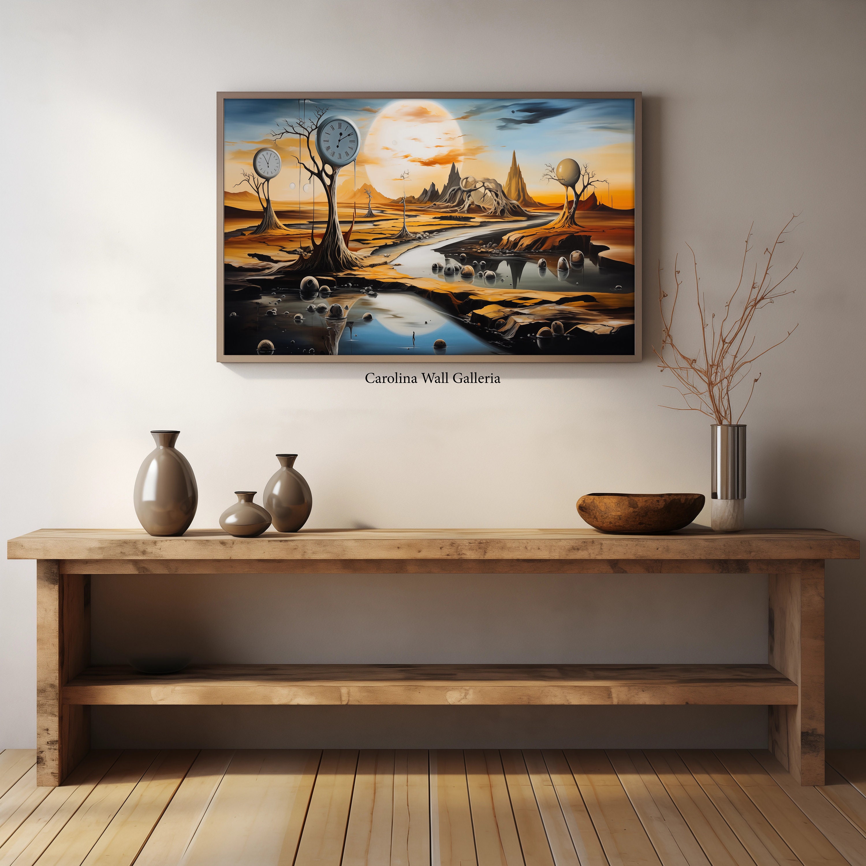 Salvador Dali Inspired Sea Landscape Print, Digital Download, Large ...