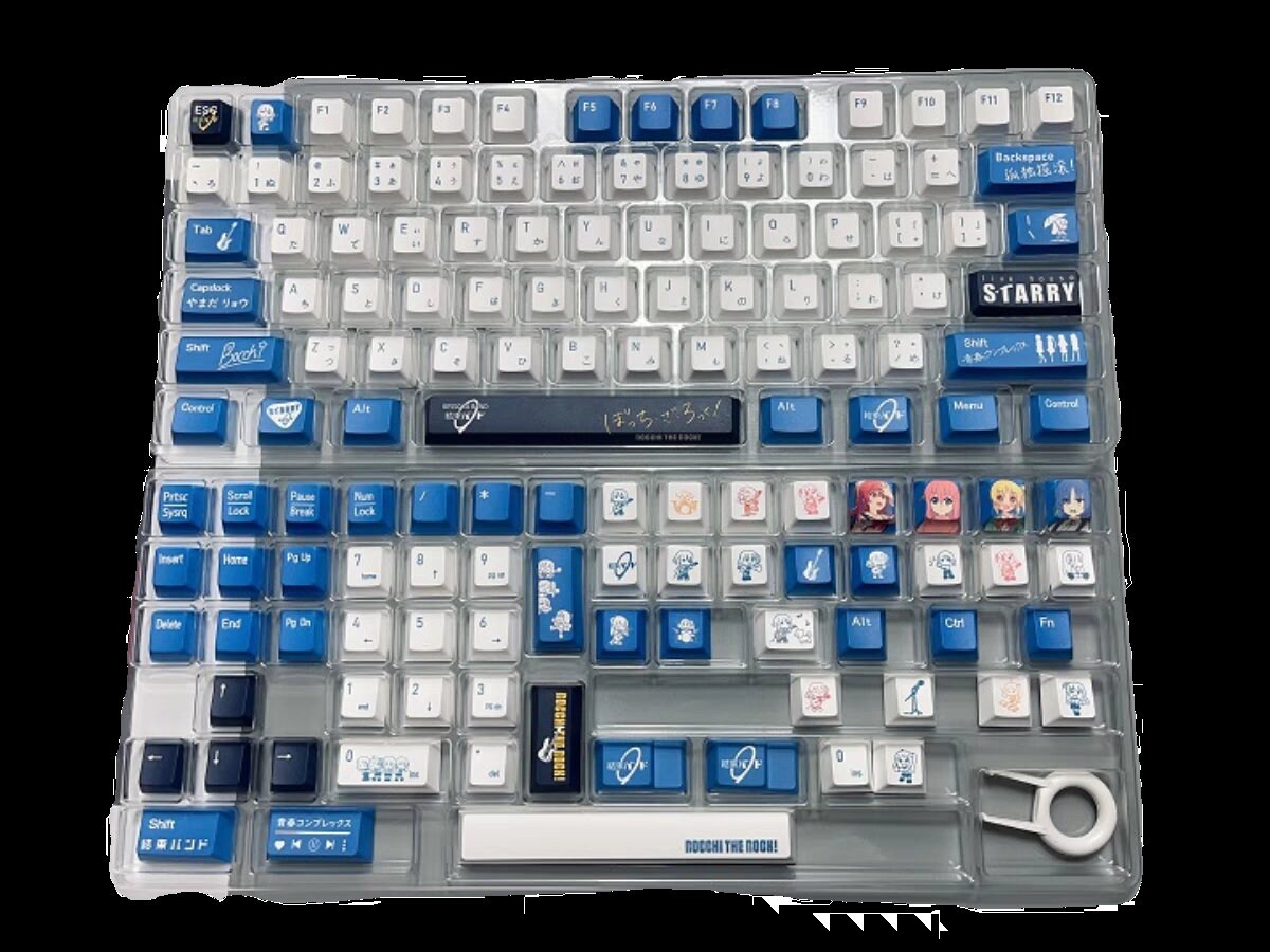 Bocchi the Rock PBT Cherry 138keys Keycaps Mechanical Keyboard - Etsy