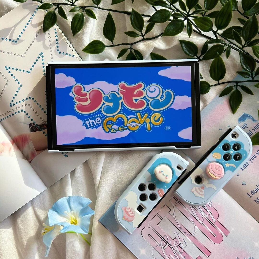 Cinnamoroll Sanrio Blue Nintendo Switch Switch OLED Case - Etsy