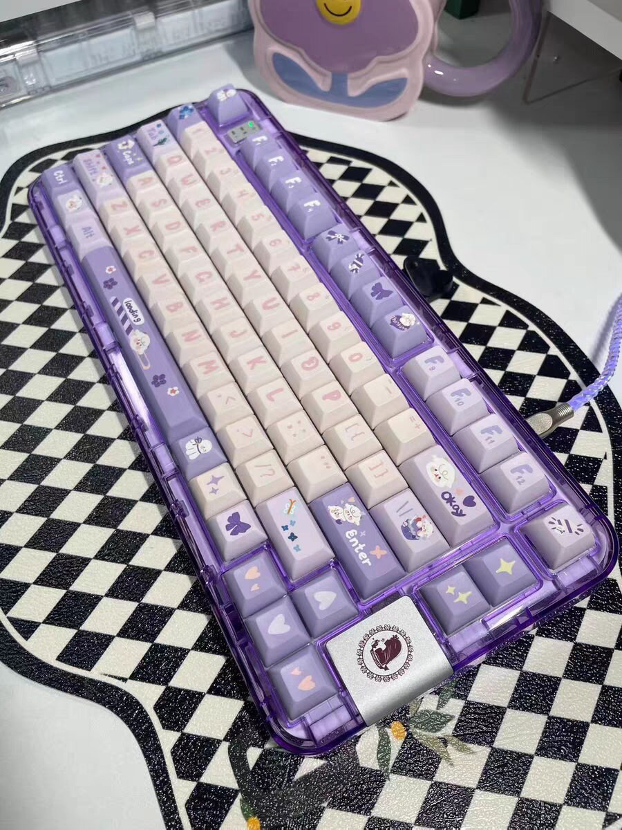 Purple Sheep PBT Cherry 139keys Keycaps Mechanical Keyboard - Etsy