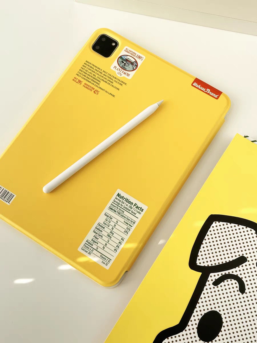 Yellow Cheese iPad Custom Case. iPad Proipad Air 4ipad Case - Etsy