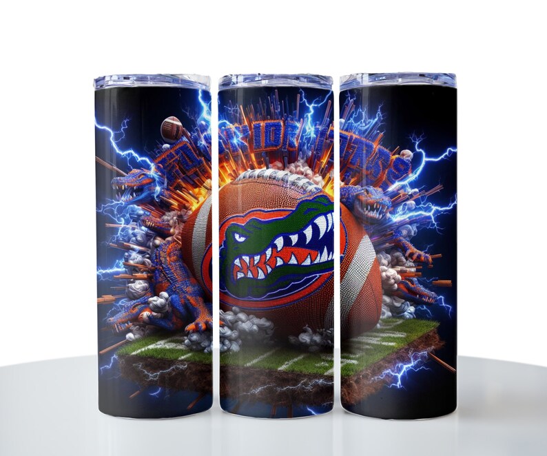 Custom 20 Oz Tumbler Florida Gators Football SEC - Etsy