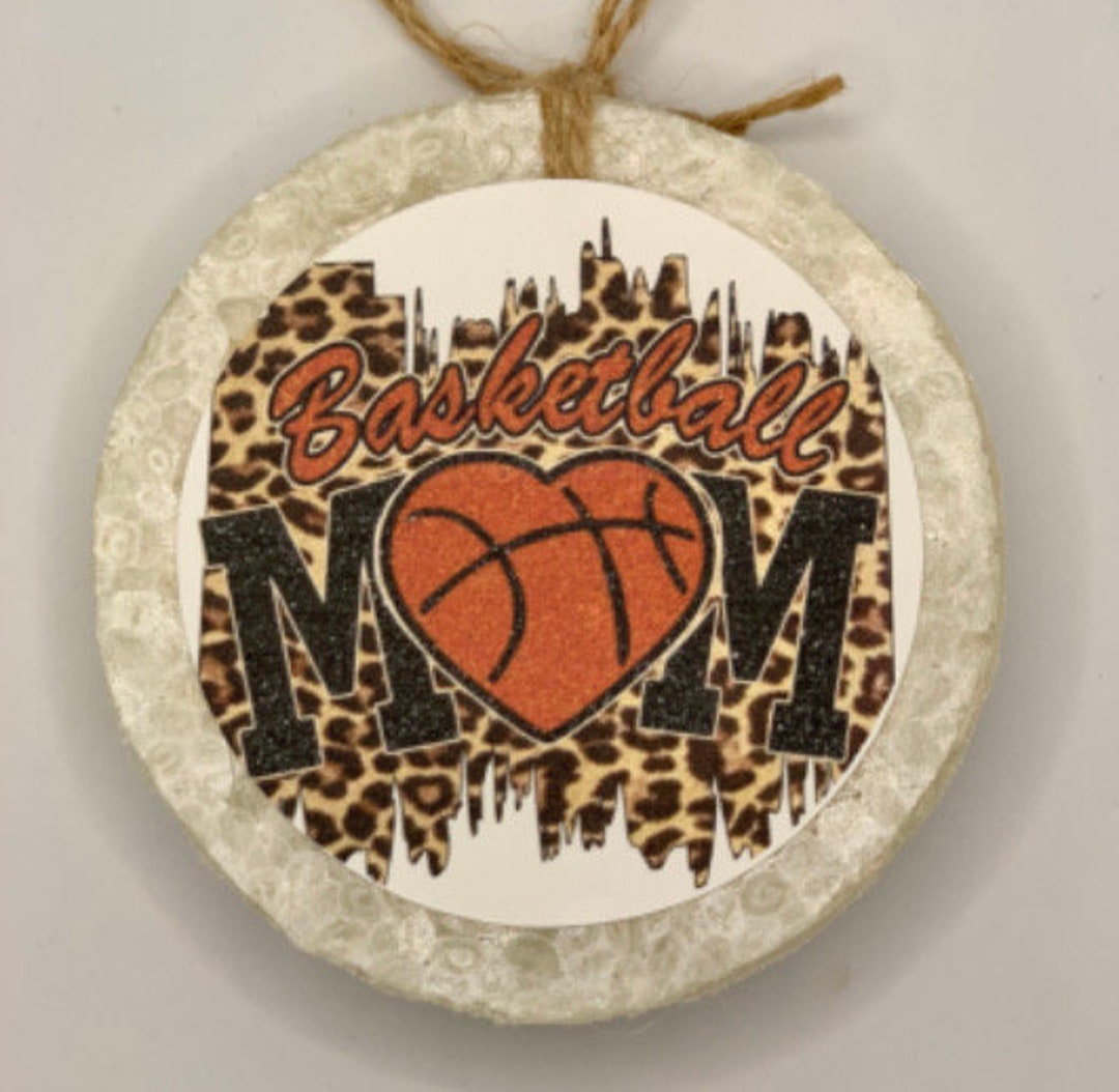 Basketball Mom Car Freshie, Country Car Freshener, Round Car Freshie ...