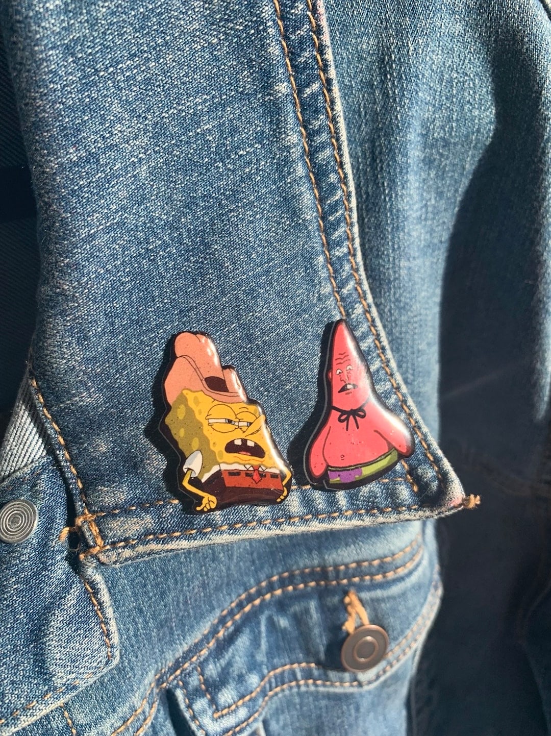 Dirty-dan and Pinhead Larry Friendship Pins - Etsy