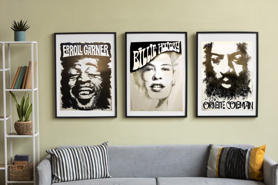 Collector Posters of Jazz Musicians - Etsy