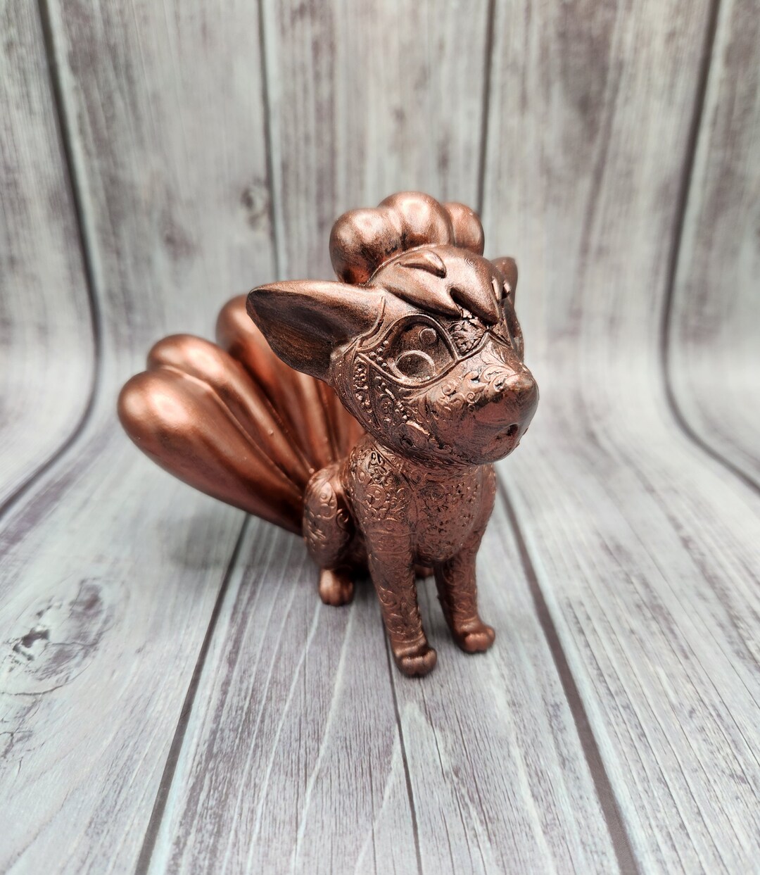 3D Printed Metallic Vulpix - Etsy