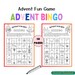 Advent Activity Placemat, Coloring Page Activity for Kids, Christian ...