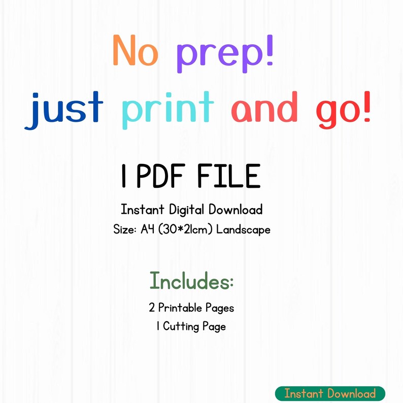 Fraction Printable Activity Board, Fraction Matching Printable ...