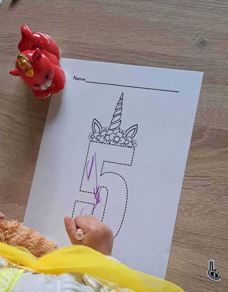 Printable Number Tracing Worksheet 0-10 Pdf, Number Practice Sheets and ...