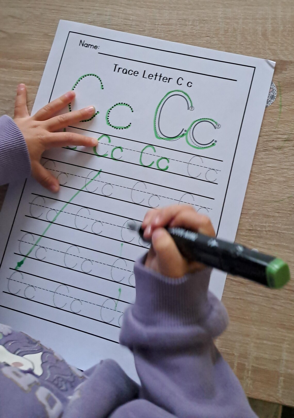 Alphabet Tracing Busy Book, Uppercase Lowercase Abc Letter Trace ...