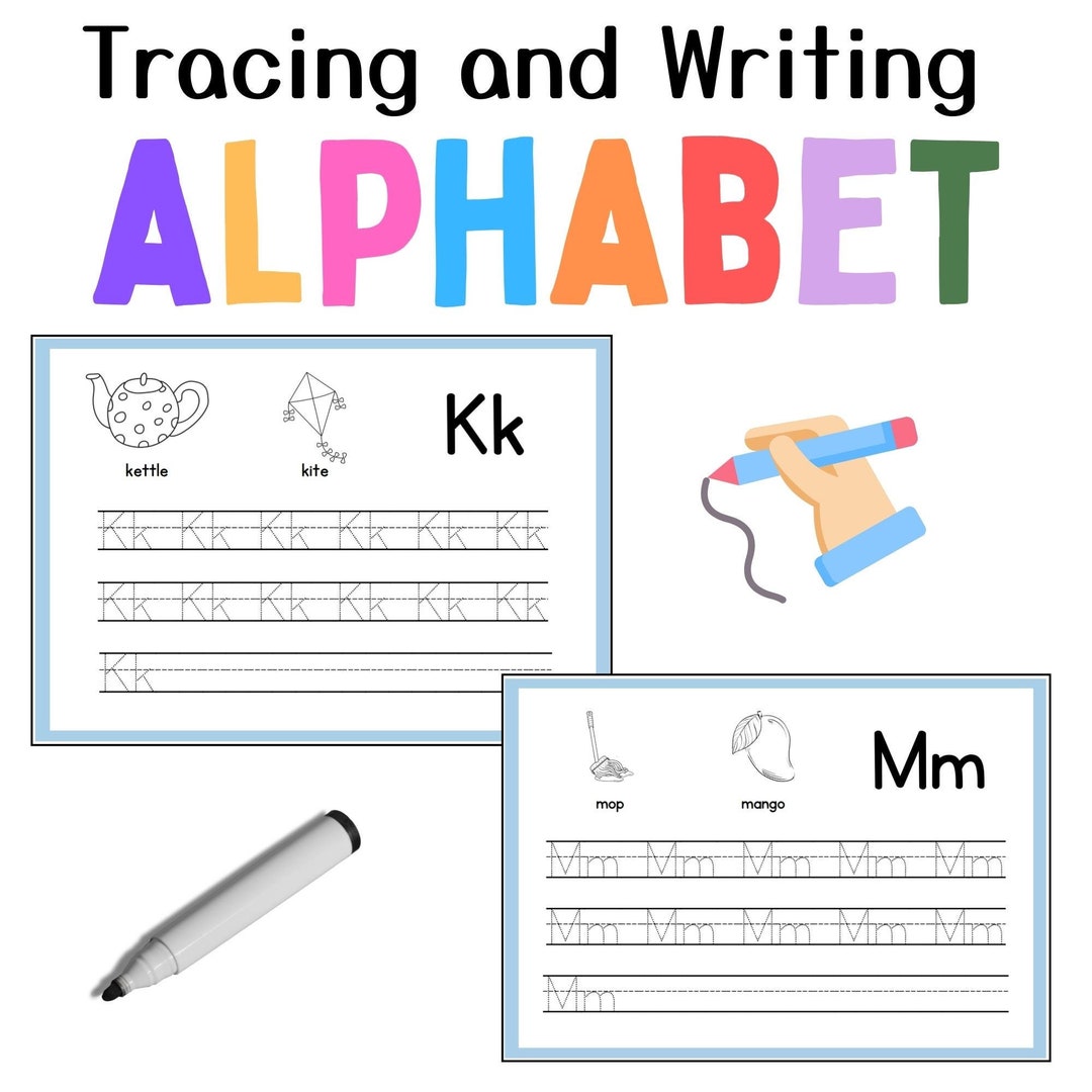 Handwriting Practice Sheets for Kids, Letter Formation Practice ...