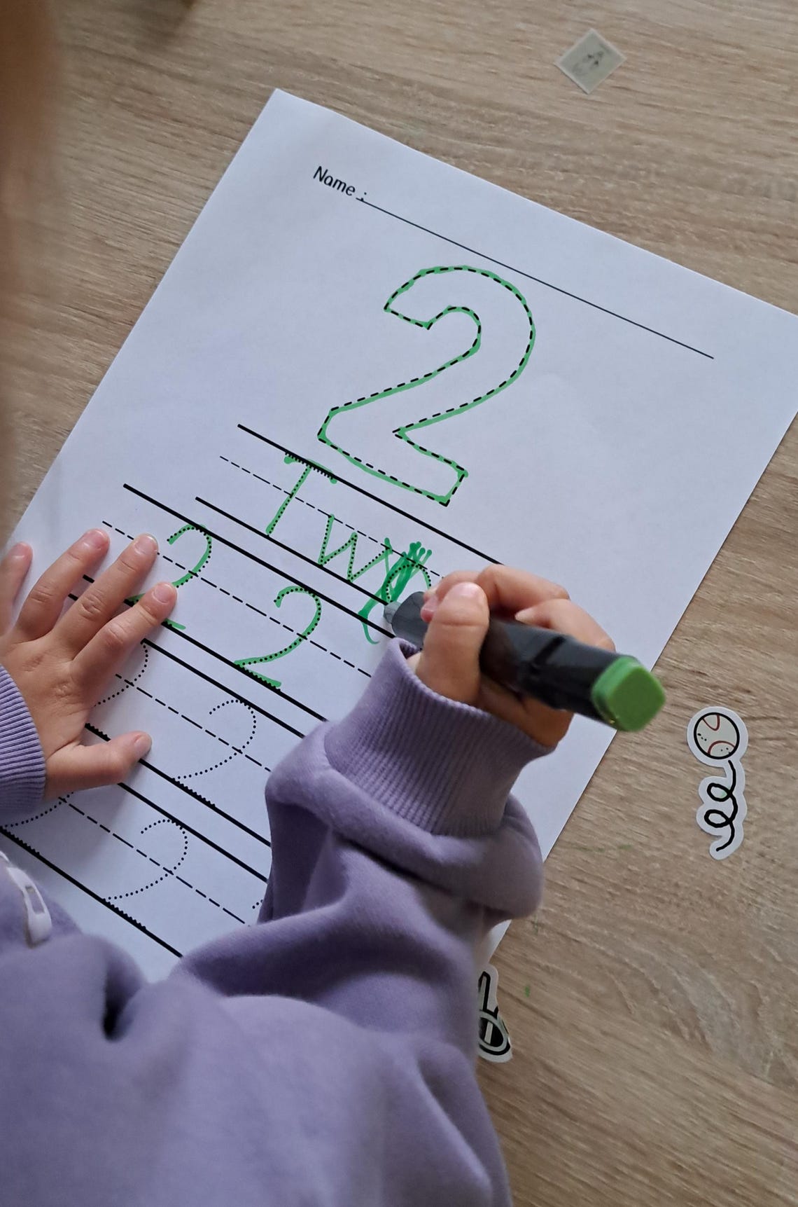 20 Number Tracing Worksheets, Traceable Numbers, Preschool Worksheets ...