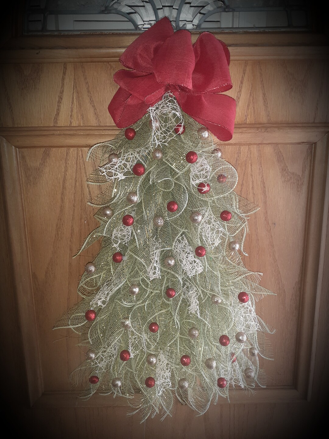 Handmade Christmas Tree Wreaths - Etsy