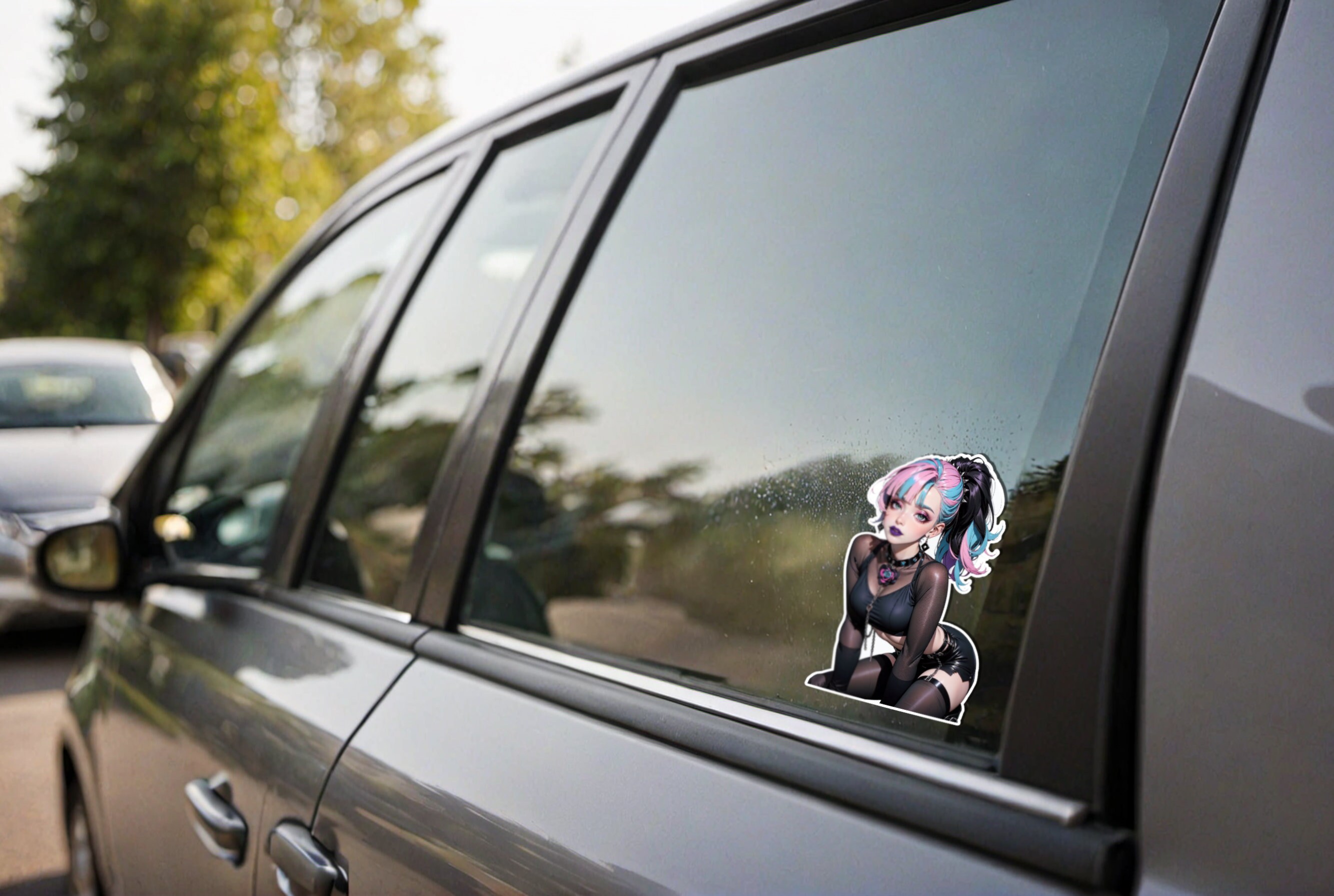 Anime Punk Goth Girls Sticker Pack Punk Girls, Rock Punk Style, Anime ...