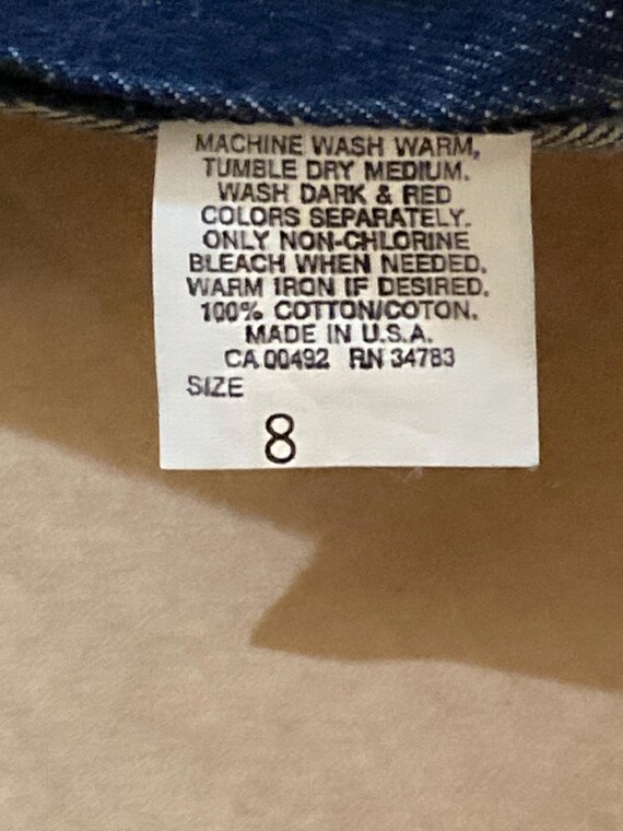 Vintage, 1970’s, Lee Denim Skirt - Gem