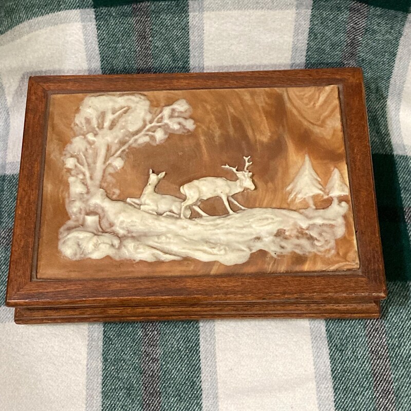 Incolay Jewelry Box - Etsy