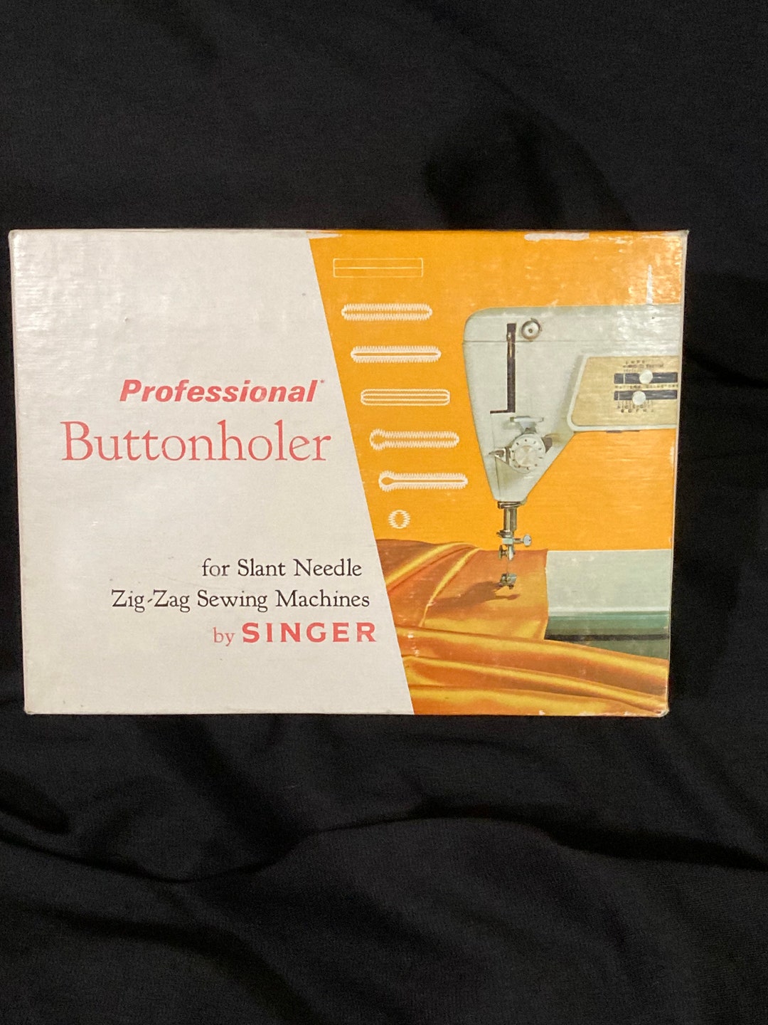 Vintage, 1967, Professional Buttonholer by Singer - Etsy