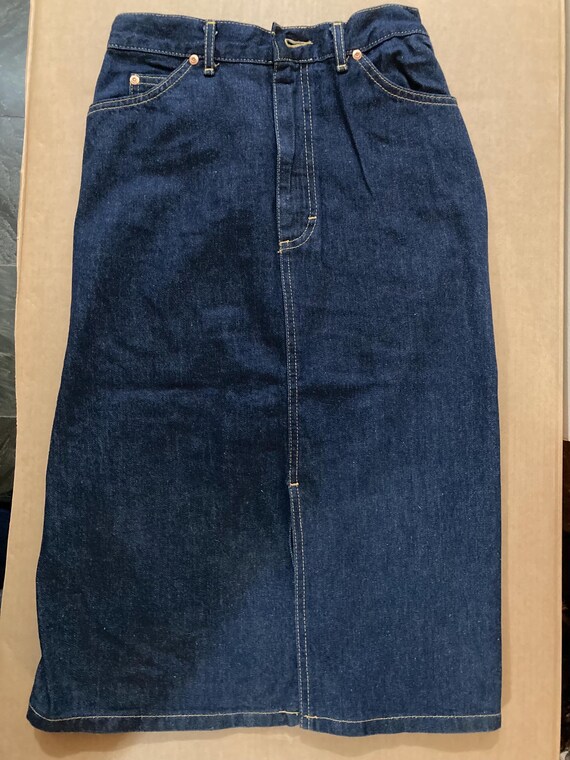 Vintage, 1970’s, Lee Denim Skirt - Gem