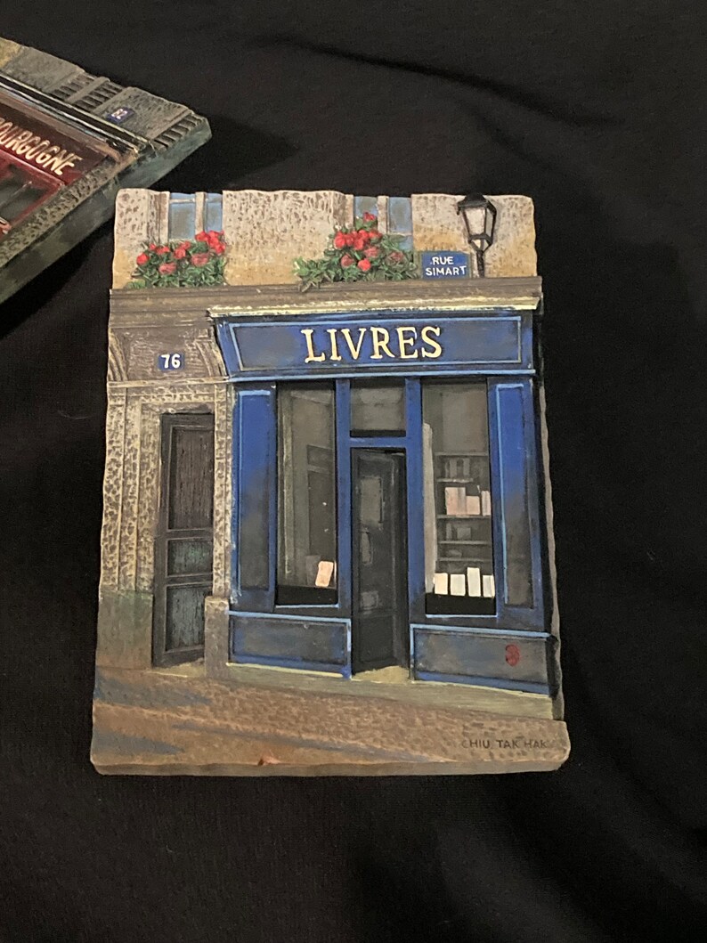 Vintage 1970s Chou Tak Hak 2 Wall Art Plaques - Etsy