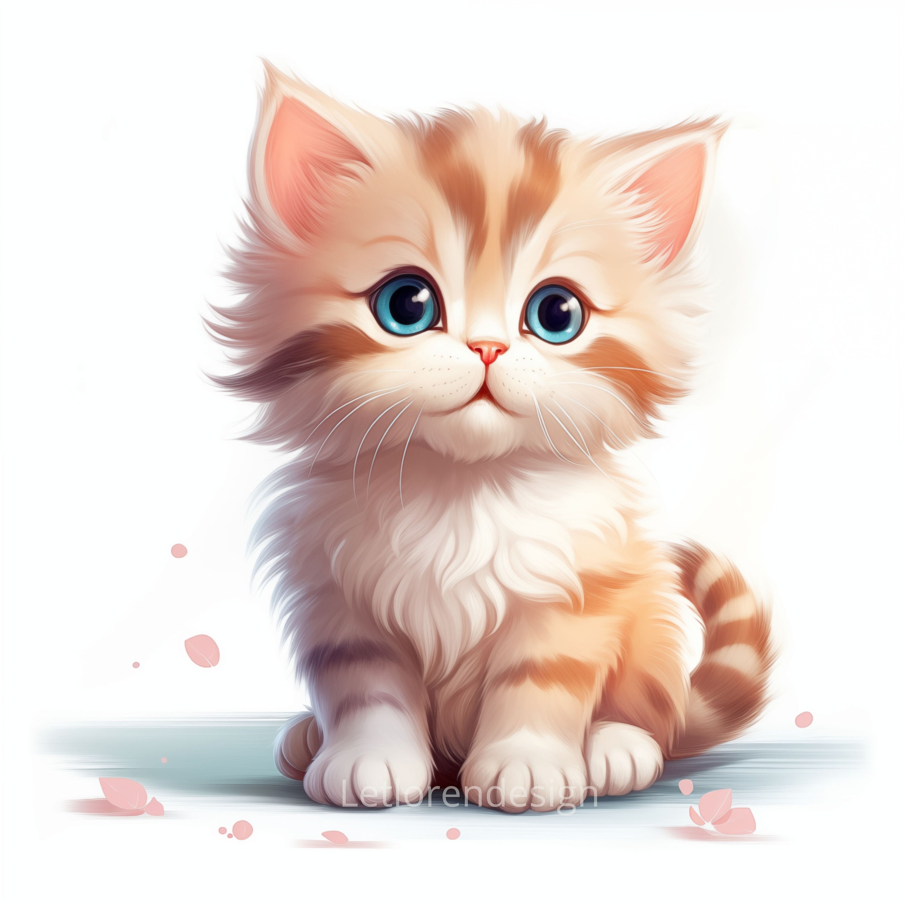 10 Cats Clipart, High Quality Images, Cats Clipart Bundle, Cat ...