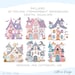 Kawaii Halloween Haunted House Clipart Bundle | Cute Spooky Houses PNG ...