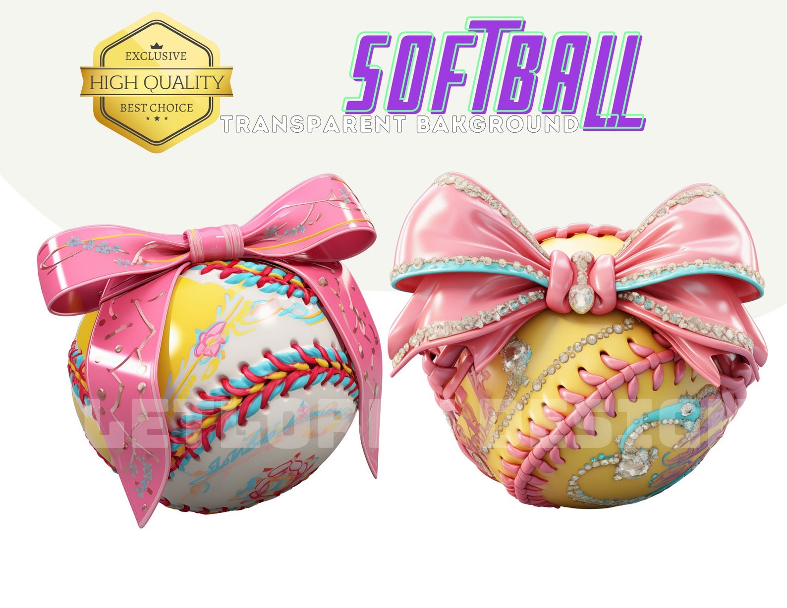 Softball Clipart, Splatter Softball Png, Softball Balls Sublimation ...