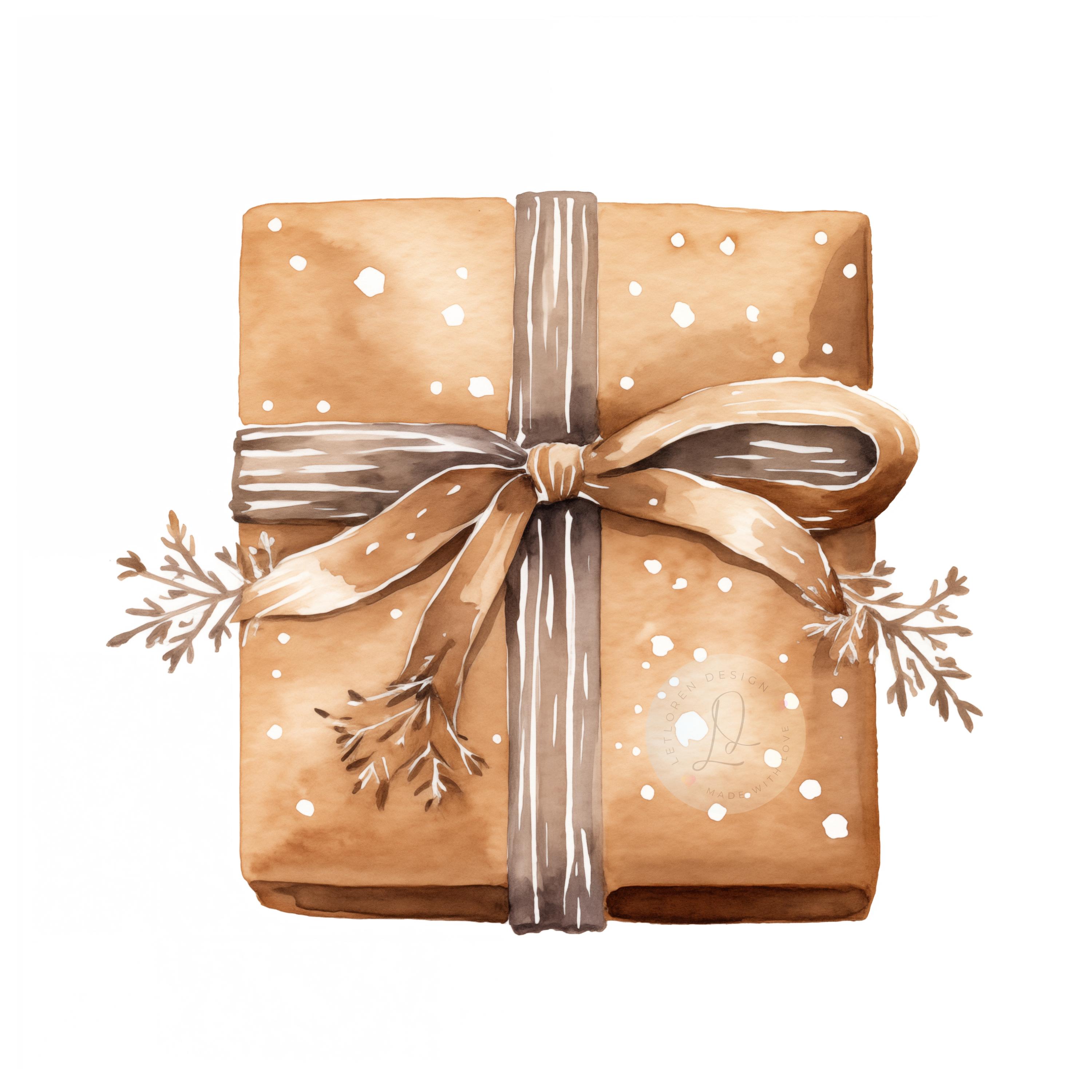 Christmas Bundle Clipart, 100 High Quality Images, Santa Watercolor ...