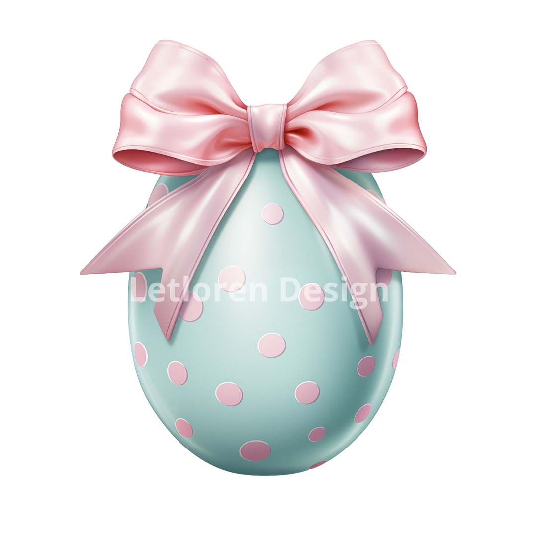 Easter Eggs Clipart , 10 Cute Easter Eggs, Spring Clipart, Easter ...