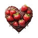 Chocolate Covered Strawberries Clipart PNG, Digital Download ...