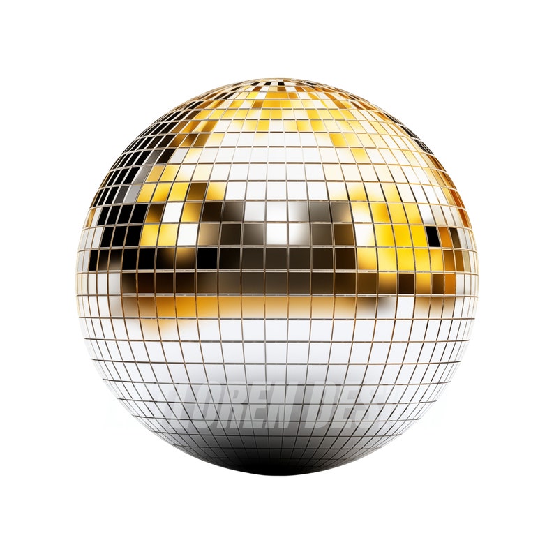 Disco Balls Clipart, Dance Party Graphics, Mirror Balls, Diamond ...