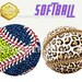 Softball Clipart, Splatter Softball Png, Softball Balls Sublimation ...
