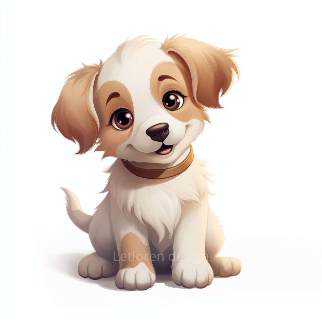 Dog Clipart Bundle, Watercolor Clipart Dog, Cute Dog, Dog Watercolor ...